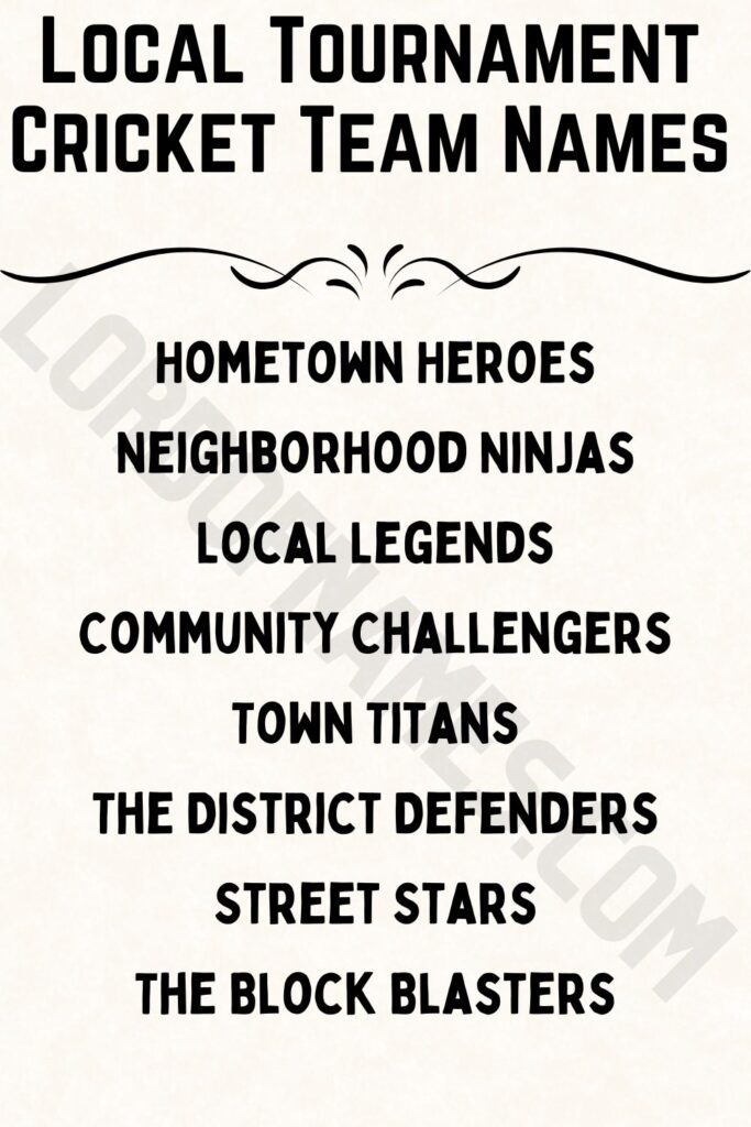 656 Unique Cricket Team Names For Winners [Updated for 2025] - Lord Of ...