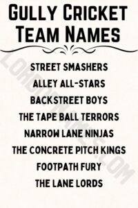 656 Unique Cricket Team Names For Winners [Updated for 2025] - Lord Of ...