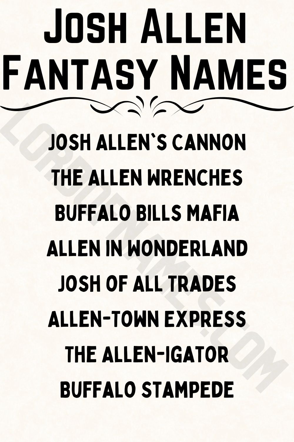 1053 Fantasy Football Team Names [Generator Included] - Lord Of Names