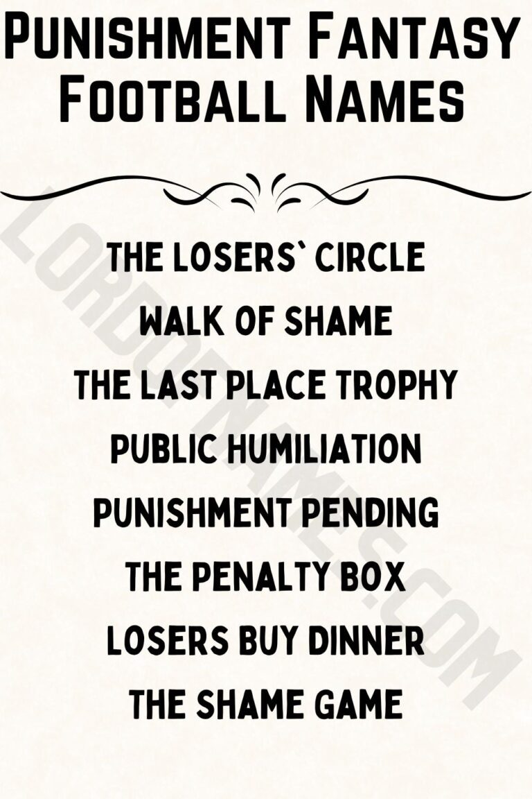 1053 Fantasy Football Team Names [Generator Included] - Lord Of Names