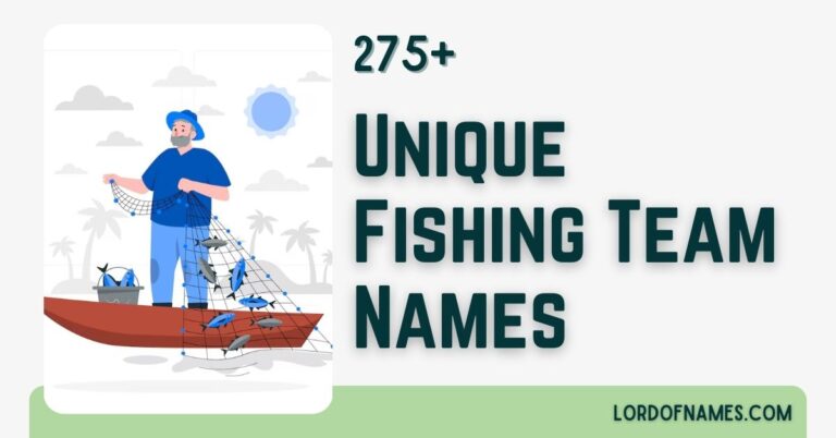 275 Unique Fishing Names That Reel You In - Lord Of Names