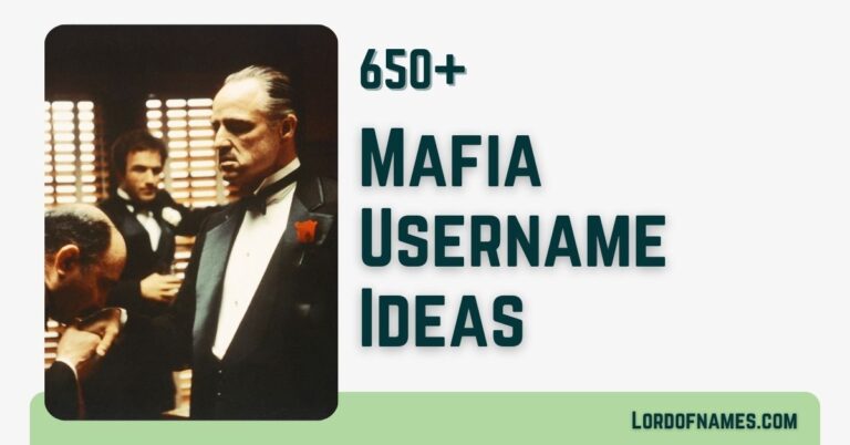 1236 Best Mafia Names [Mafia Name Generator] - Lord Of Names