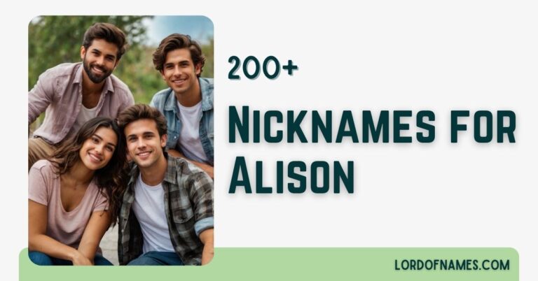 211 Nicknames for Alison [Origin, Meaning and Username Ideas] - Lord Of ...