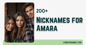 221 Nicknames for Amara [Origin, Meaning & Username Ideas] - Lord Of Names