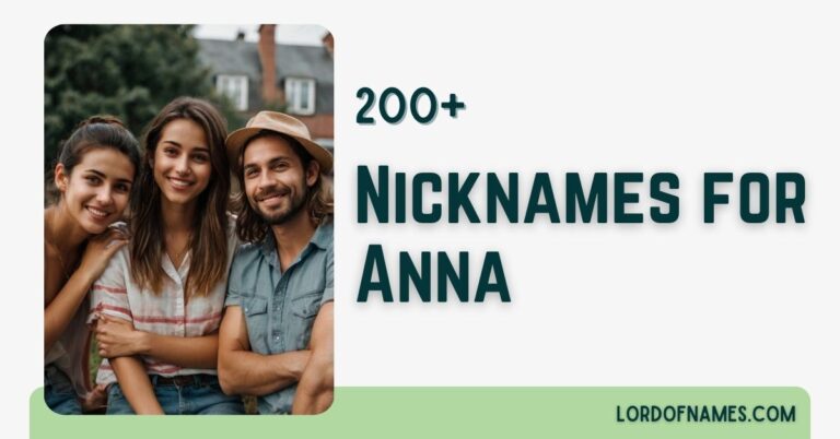 207 Nicknames for Anna [Origin, Meaning & Username Ideas] - Lord Of Names