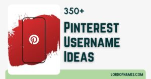 359 Good Pinterest Usernames To Stand Out - Lord Of Names