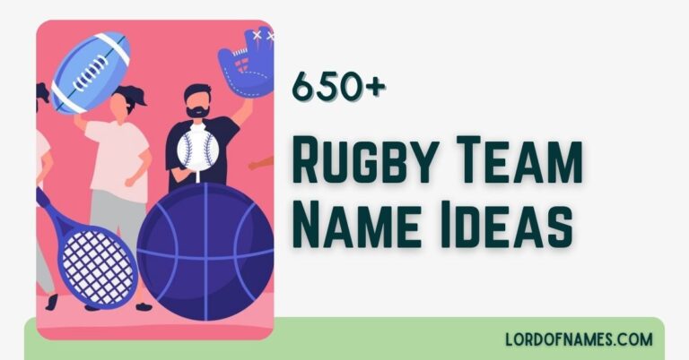 656 Unique Rugby Team Names For Every Squad - Lord Of Names