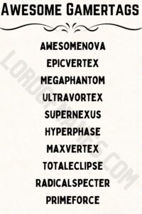 763 Cool Xbox Gamertag Ideas [Xbox Gamertag Generator] - Lord Of Names