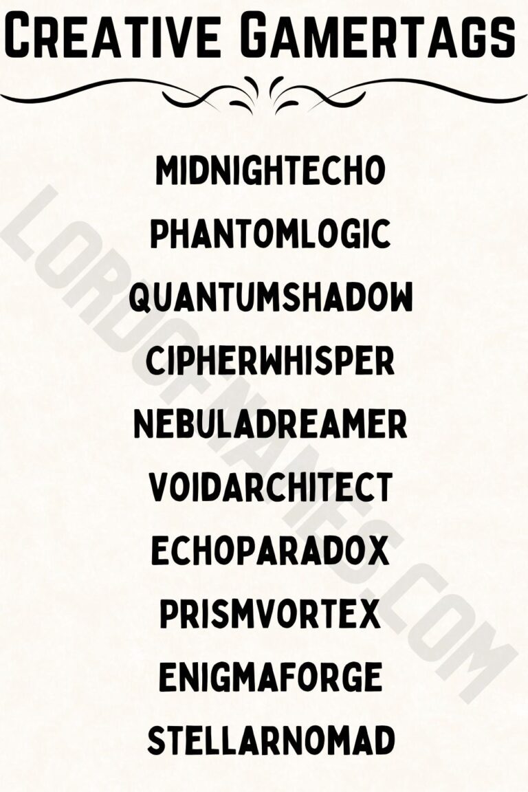 763 Cool Xbox Gamertag Ideas [Xbox Gamertag Generator] - Lord Of Names