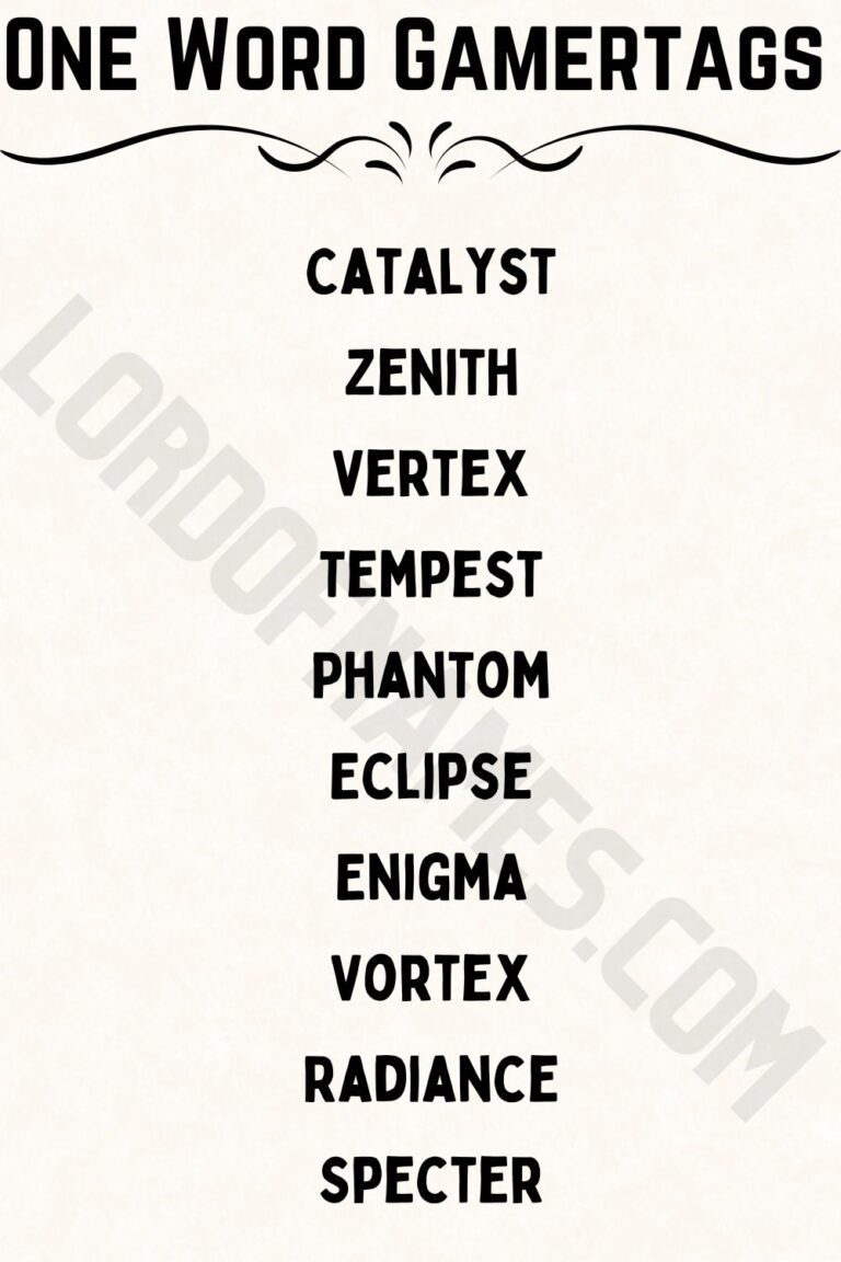 763 Cool Xbox Gamertag Ideas [Xbox Gamertag Generator] - Lord Of Names