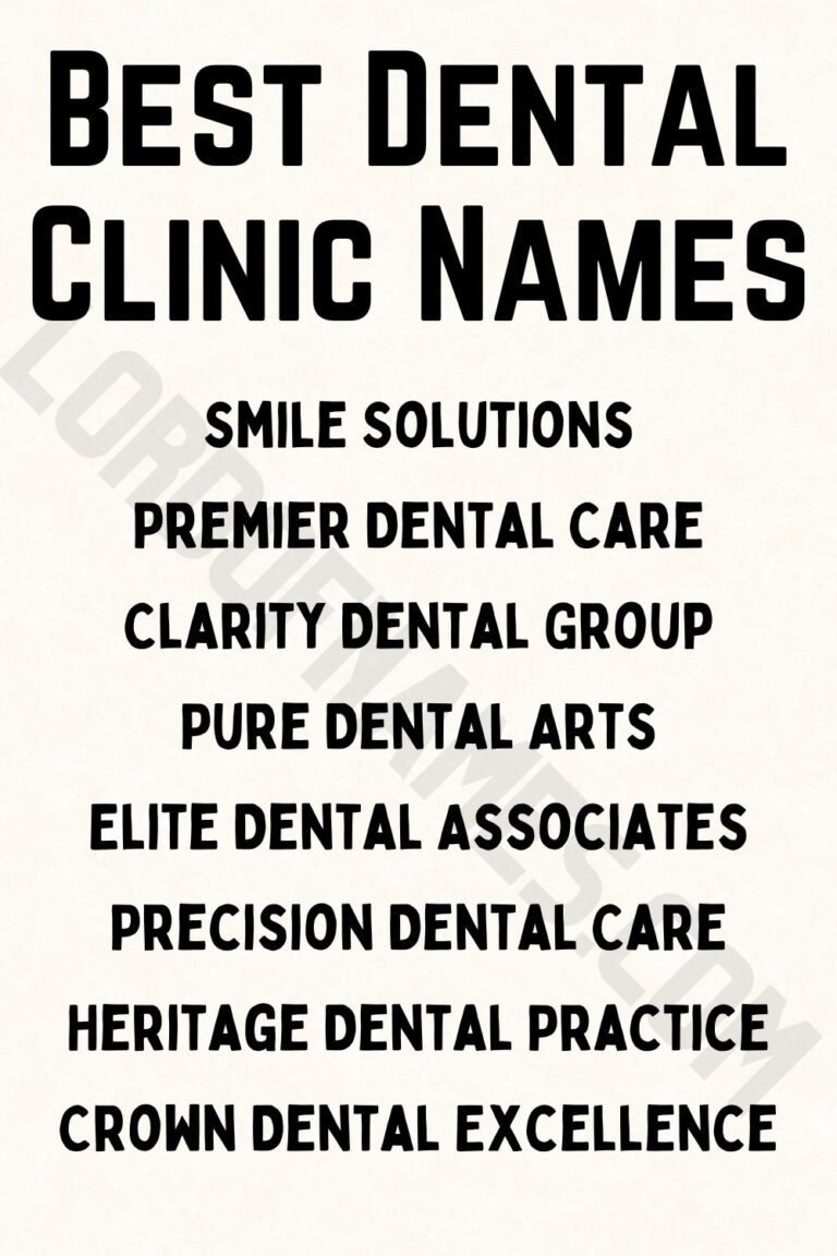 469 Creative Dental Office Names [Name Generator] - Lord Of Names