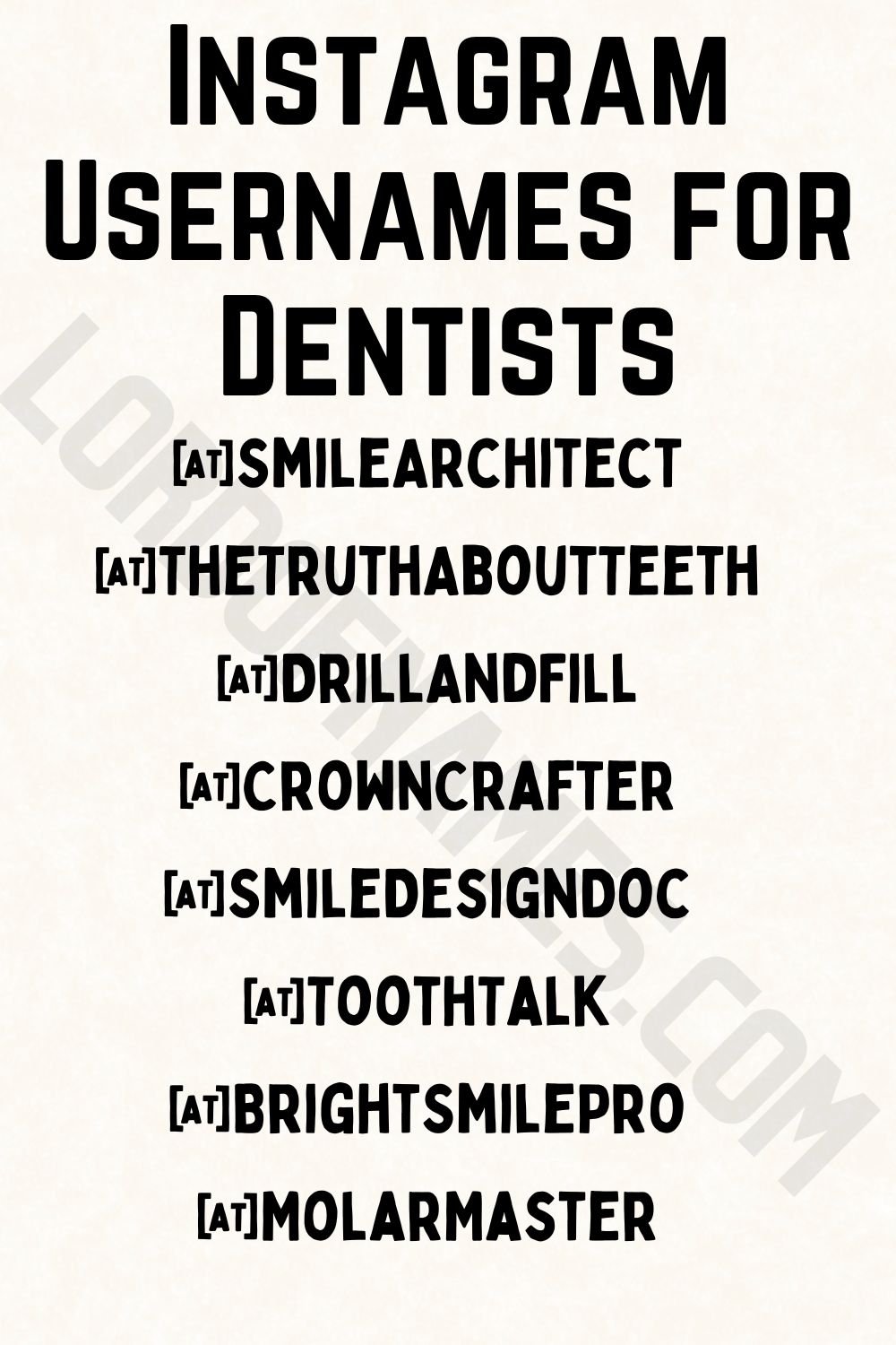 469 Creative Dental Office Names [Name Generator] - Lord Of Names