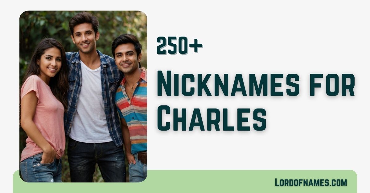 277 Nicknames for Charles [Origin, Meaning & Username Ideas] - Lord Of Names