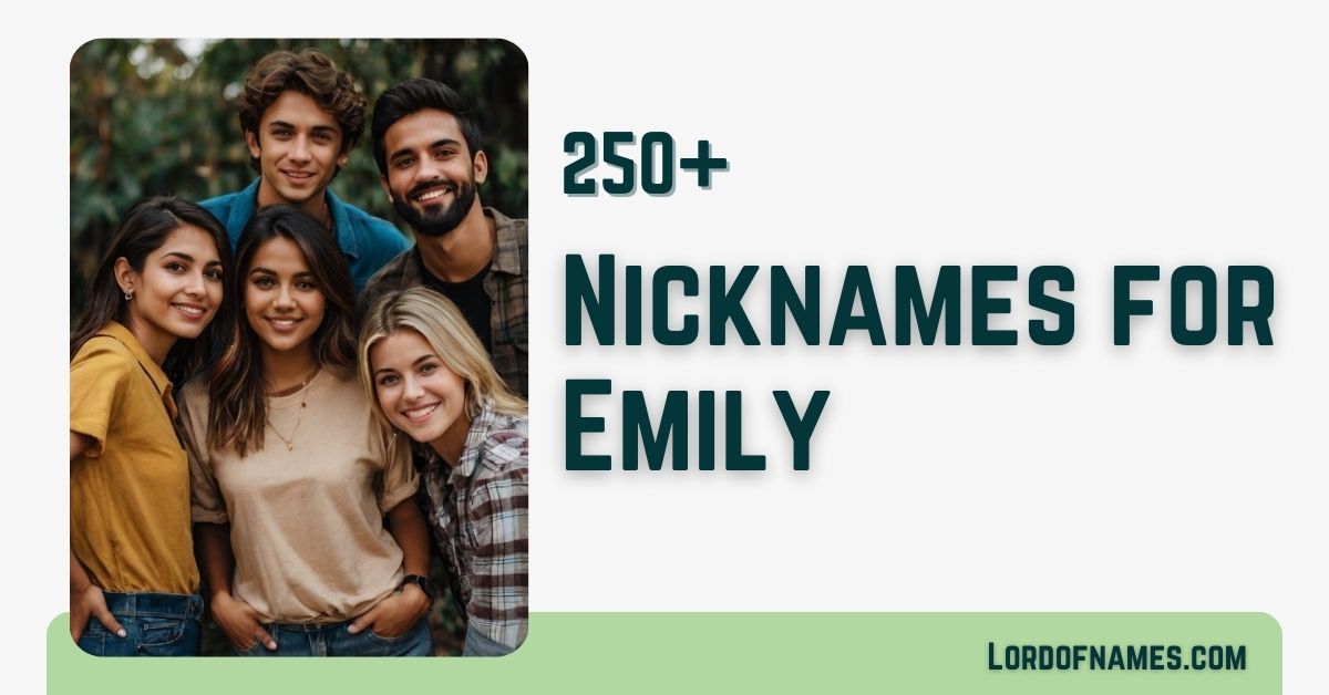 258 Nicknames for Emily [Origin, Meaning & Username Ideas] - Lord Of Names